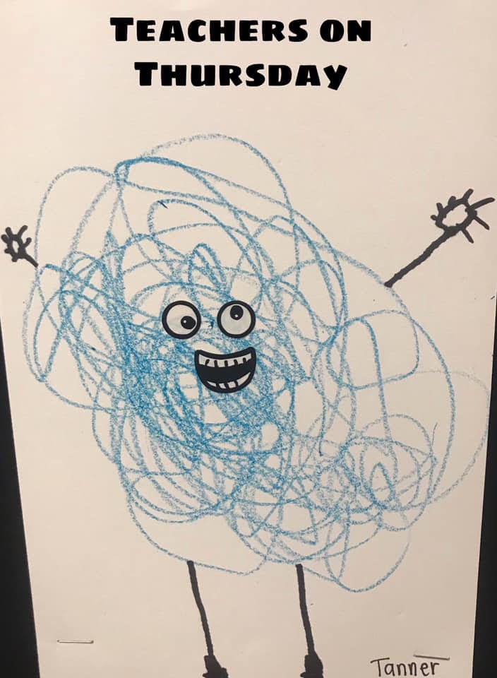 Art Teacher Scribble People! - Fun Drawing - The Arty Teacher