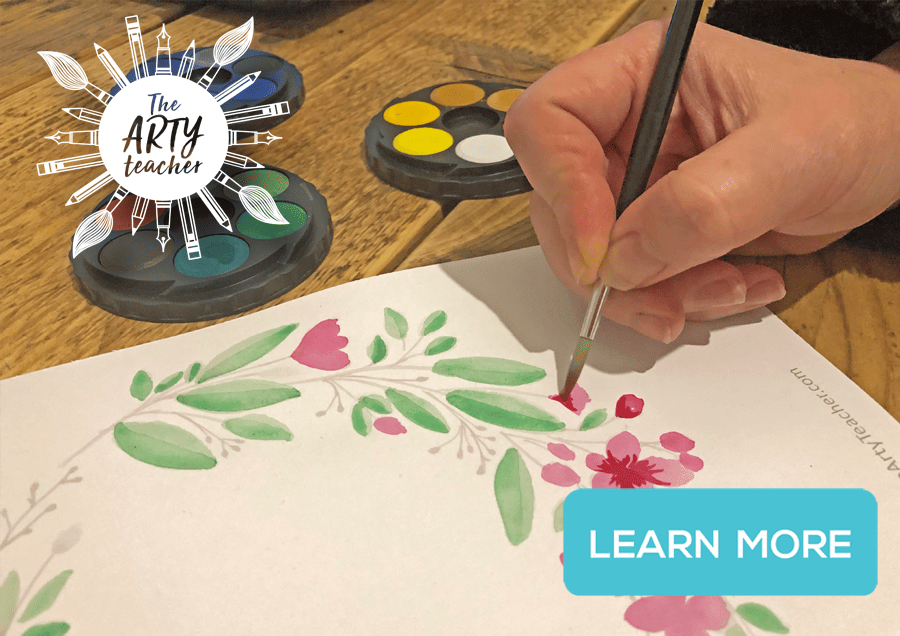 Watercolour Art Lessons - Teaching Watercolor - The Arty Teacher