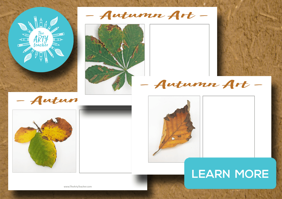 Autumn Art Lessons - Drawing & Painting The Arty Teacher