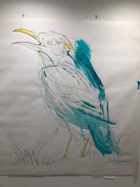 Abby Diamond Inspired Birds - The Arty Teacher