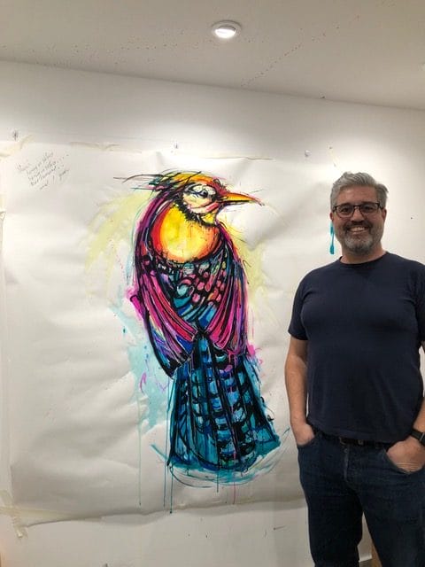 Abby Diamond Inspired Birds - The Arty Teacher