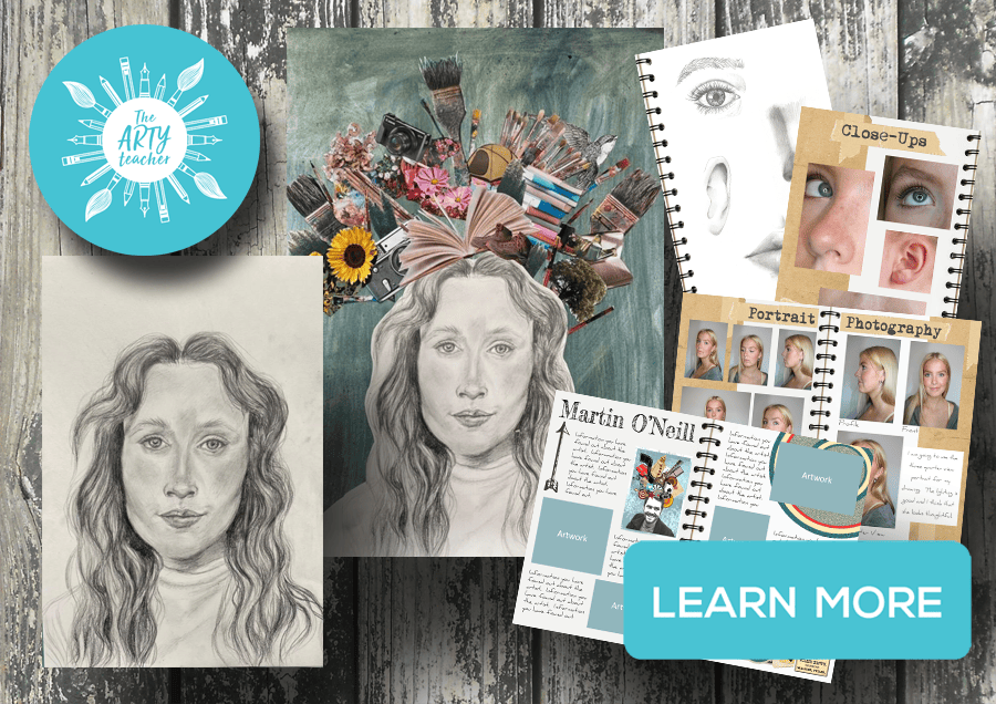 Big Selection of Collage Art Lessons - The Arty Teacher