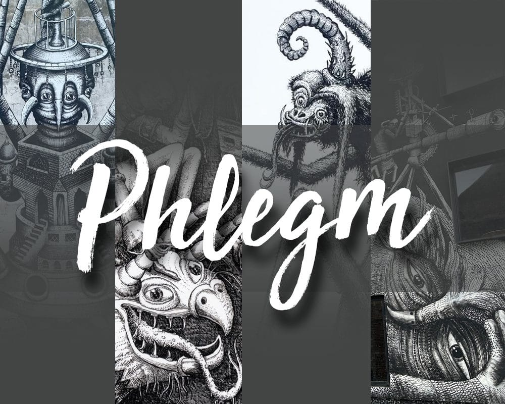 Street Artist Phlegm - The Arty Teacher