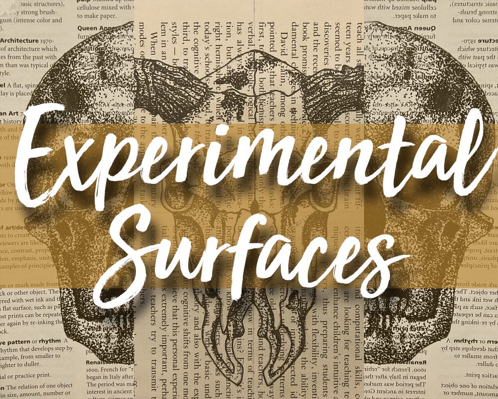 Art on Experimental Surfaces - The Arty Teacher