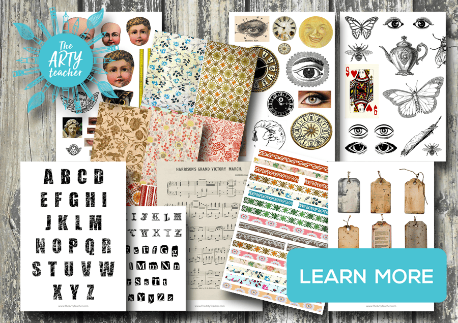 Big Selection of Collage Art Lessons - The Arty Teacher
