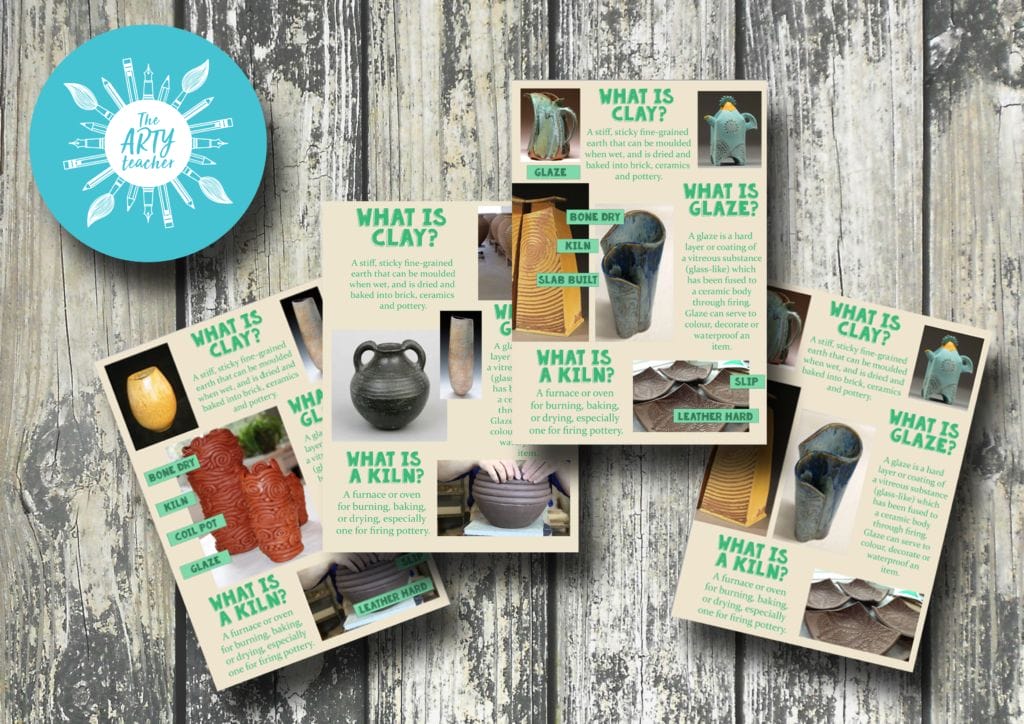 Clay / Ceramics Information Sheets - The Arty Teacher