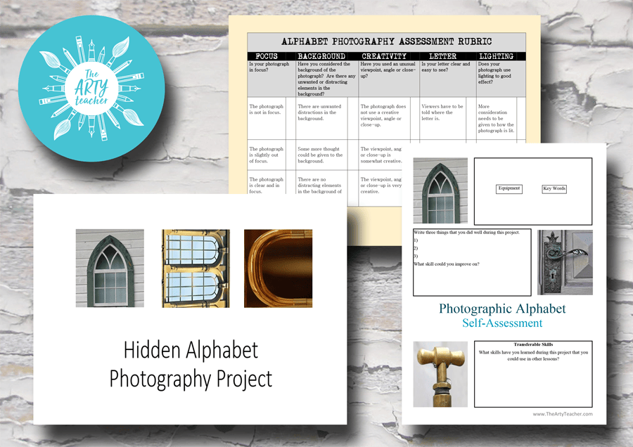Hidden Alphabet Photography Project - The Arty Teacher