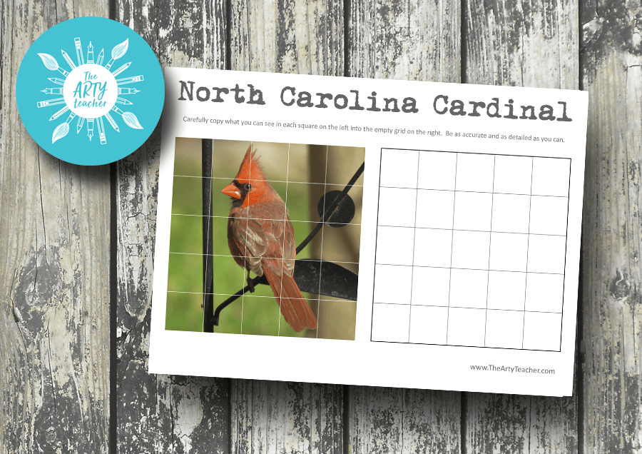 North Carolina Cardinal - The Arty Teacher