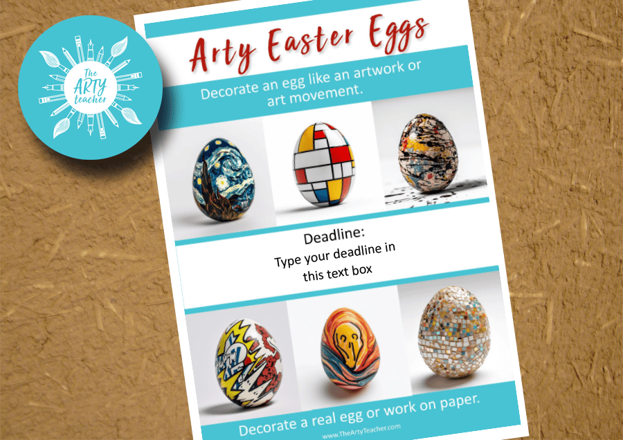 Easter Egg Competition - The Arty Teacher