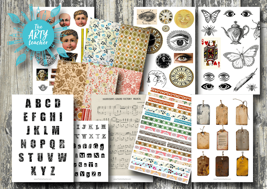 Collage Kit - The Arty Teacher