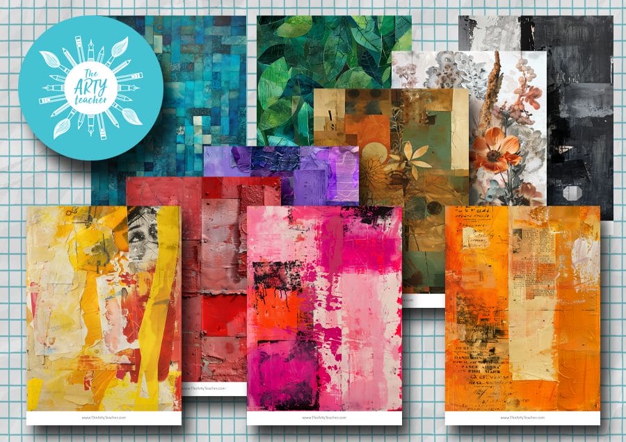 Collage Papers - The Arty Teacher